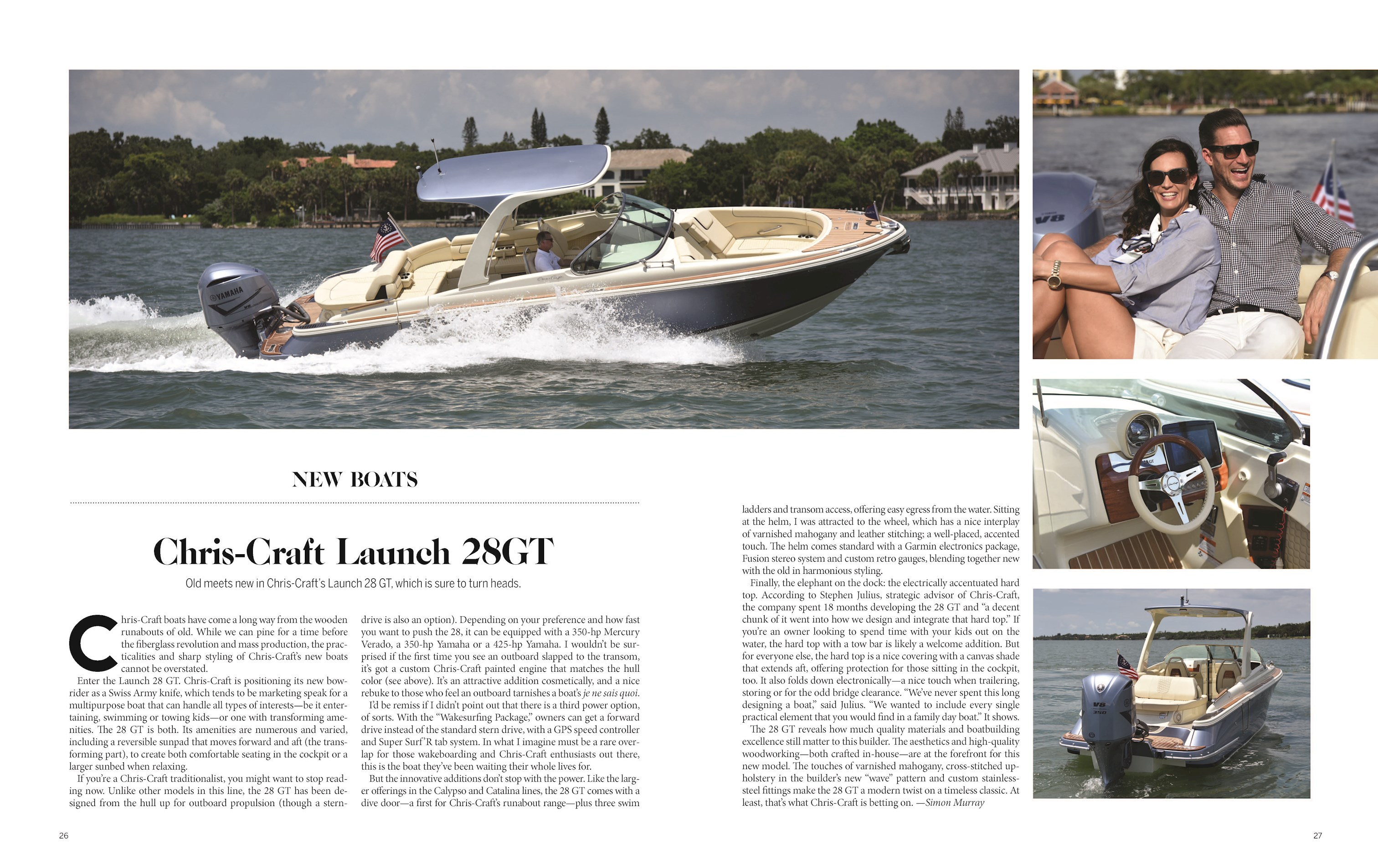 Power & Motoryacht Magazine Feature